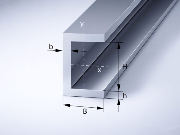 C Channel Section Elastic Modulus Calculator